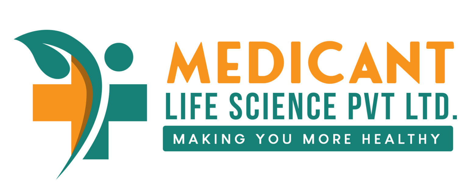 New Medicant Life Science Latest Pharma Logo Design - thewebcrawlers